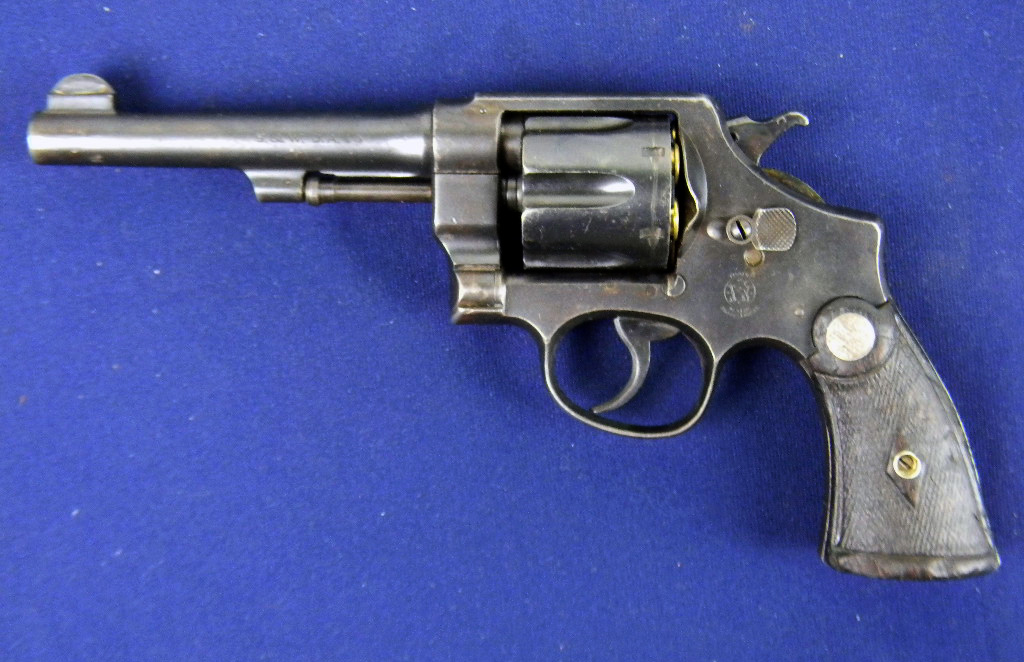 Smith & Wesson Brazilian Contract S&W Da .45 C.1937 For Sale at GunAuction.com - 13398194